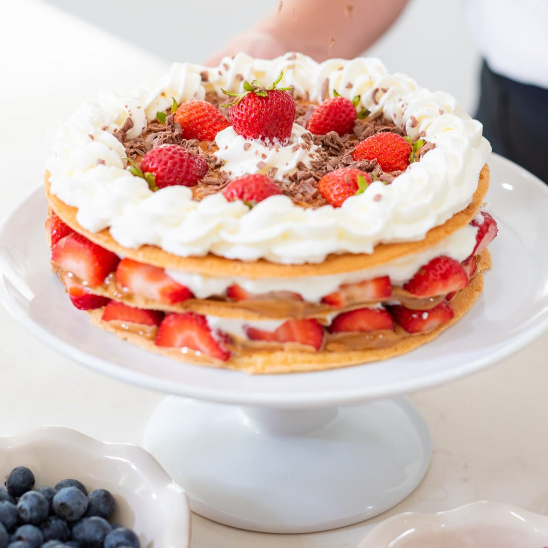 Strawberry Bruselina Cake – Latin Bakery Austin